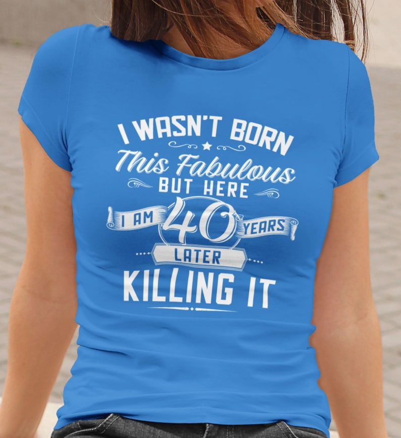 Funny 40th Birthday 40 Years Svg Birthday 40 PNG Digital | Etsy