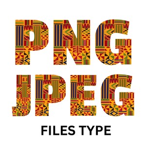 Custom Name Kente - African Print - Custom Name - PNG and Jpeg - Etsy