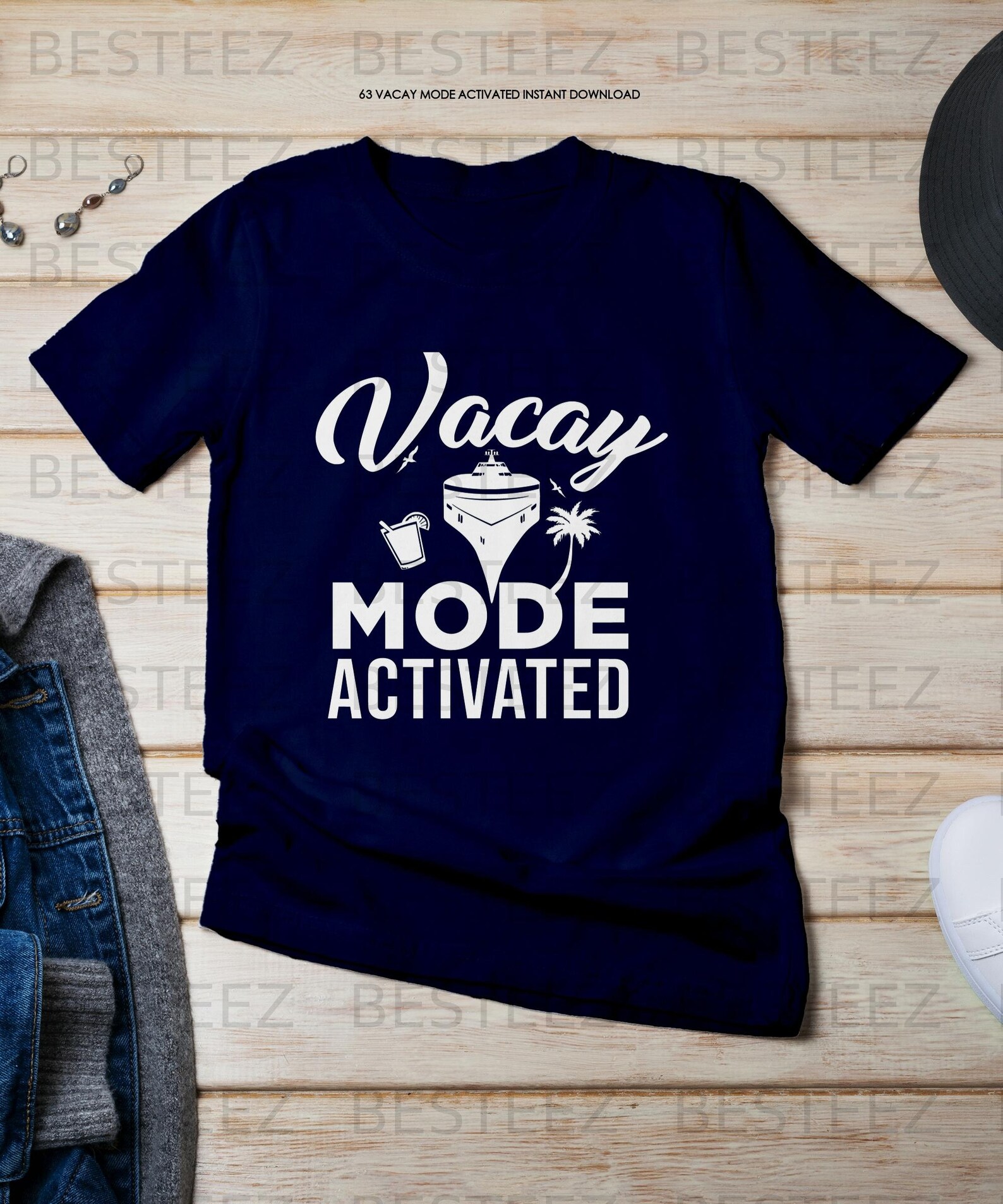 Vacay Mode Activated Svg File Cruising Png Digital Download - Etsy