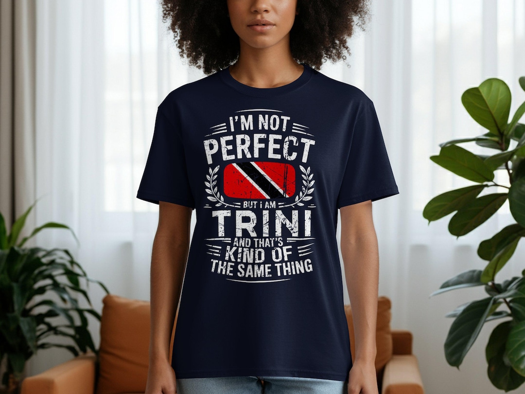 Trinidad T Shirt, Trini Pride, Trinidad and Tobago Flag, Funny ...