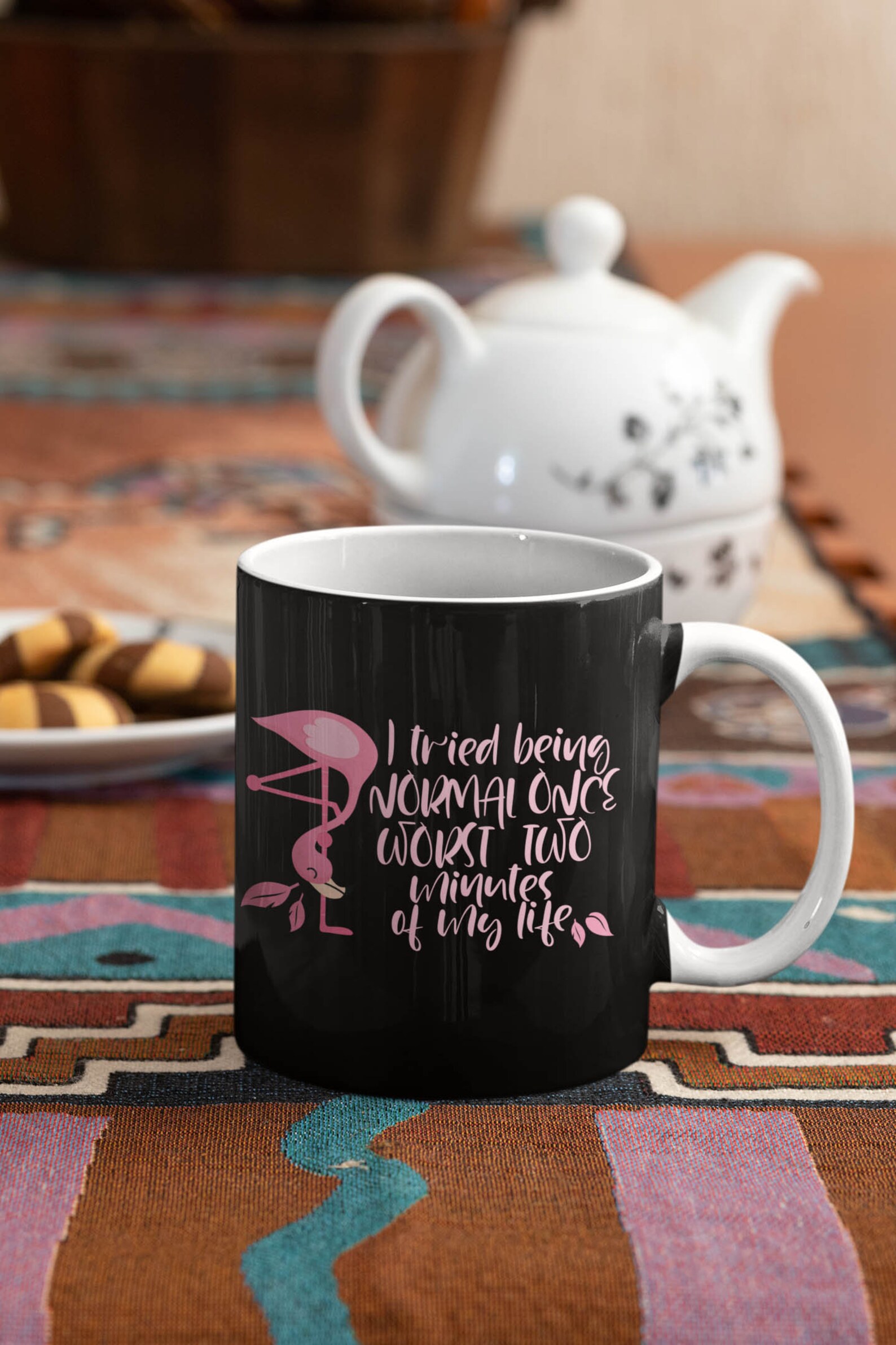Awkward Flamingo Tried Being Normal Svg - Pink Flamingo Dxf - Digital ...