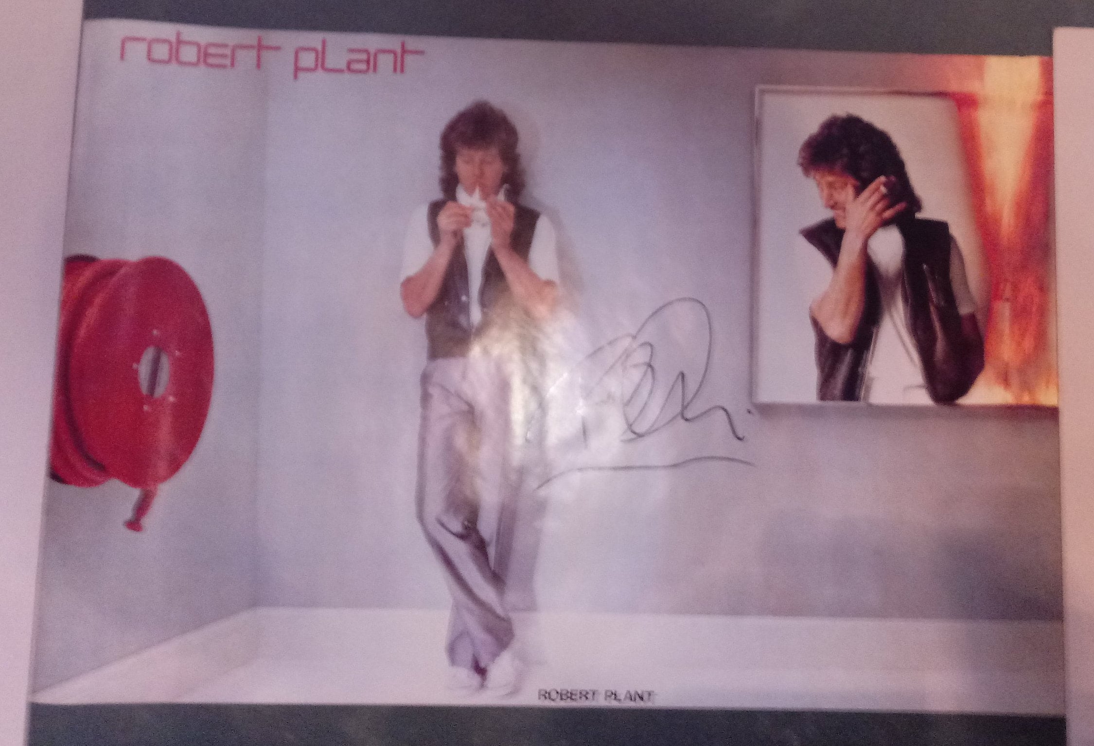 Robert Plant Poster 22 1/2" * 34 1/2" Signed Autograph - Etsy