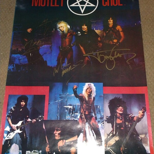 Mick Mars - Etsy