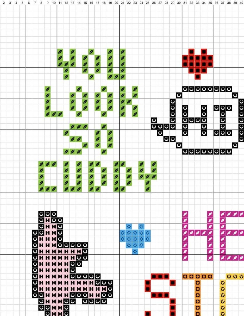 PDF ONLY- Heartstopper Cross Stitch Pattern - Etsy