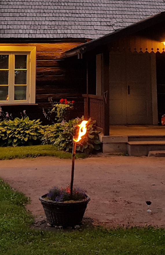 Medieval Wooden Torch