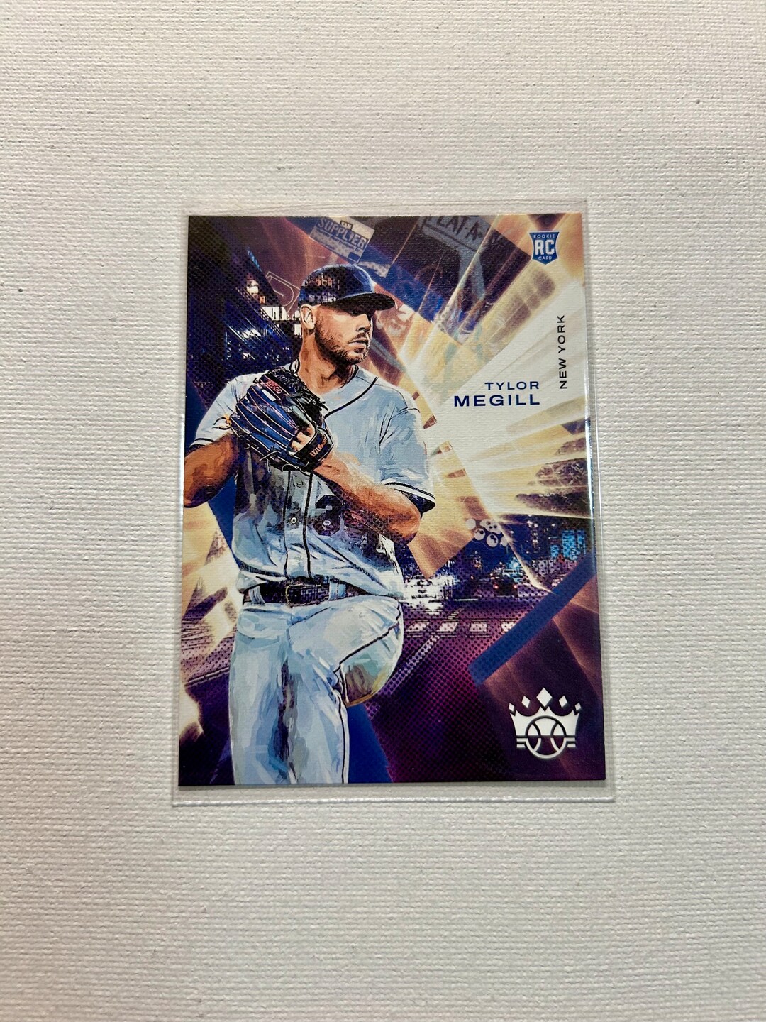 Baseball Card Tylor Mcgill 97 New York Mets 2022 Panini Diamond Kings ...