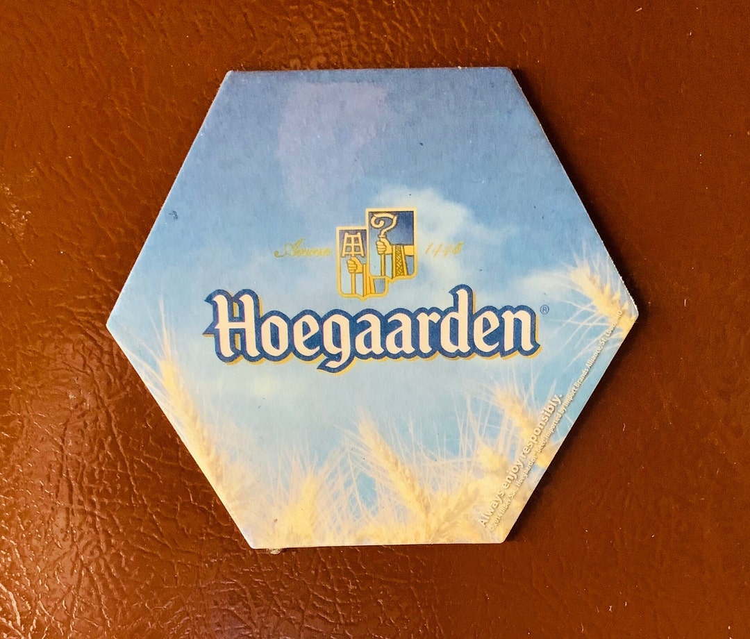 Novelty Beer Fridge Magnet Hoegaarden Wheat Belgium 3 Inch Magnet Free ...