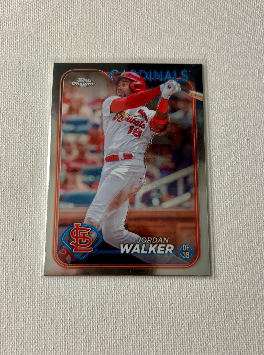 Baseball Card - Jordan Walker #212 - St Louis Cardinals - 2024 Topps ...