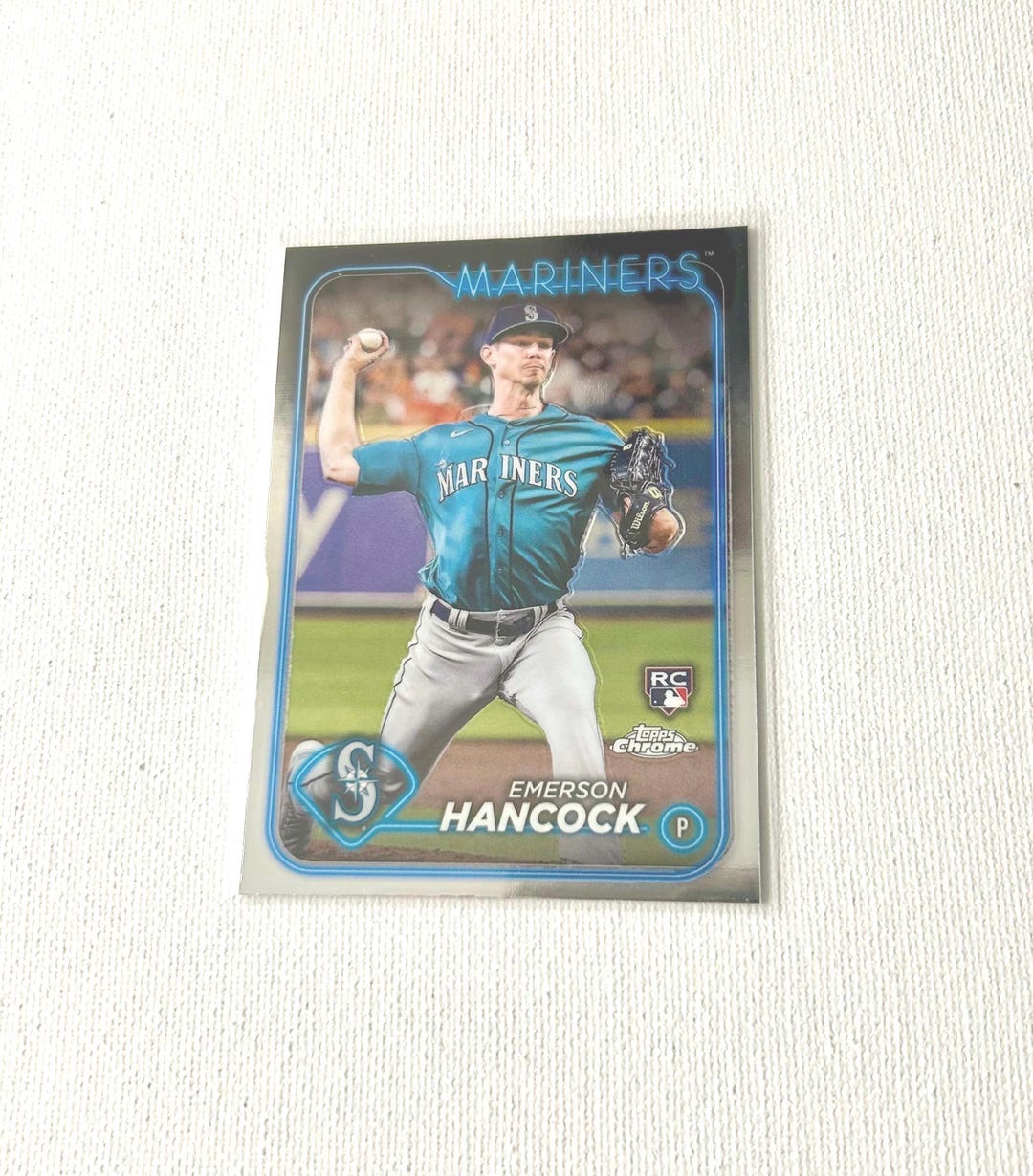 Baseball Card - Emerson Hancock #245 - Seattle Mariners - 2024 Topps ...