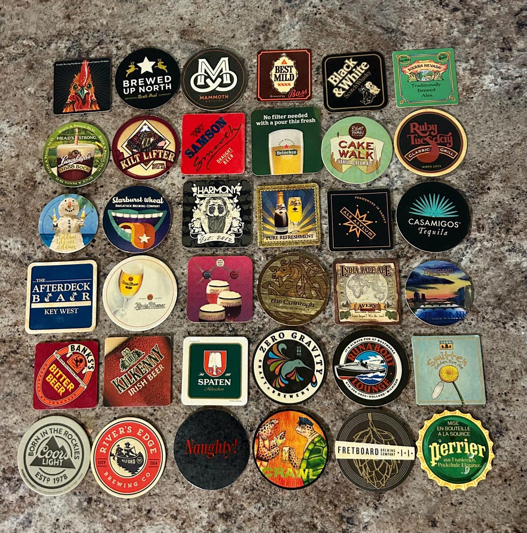 Novelty Brewery / Restaurant Magnets - 3 Inch Craft Beer and More ...