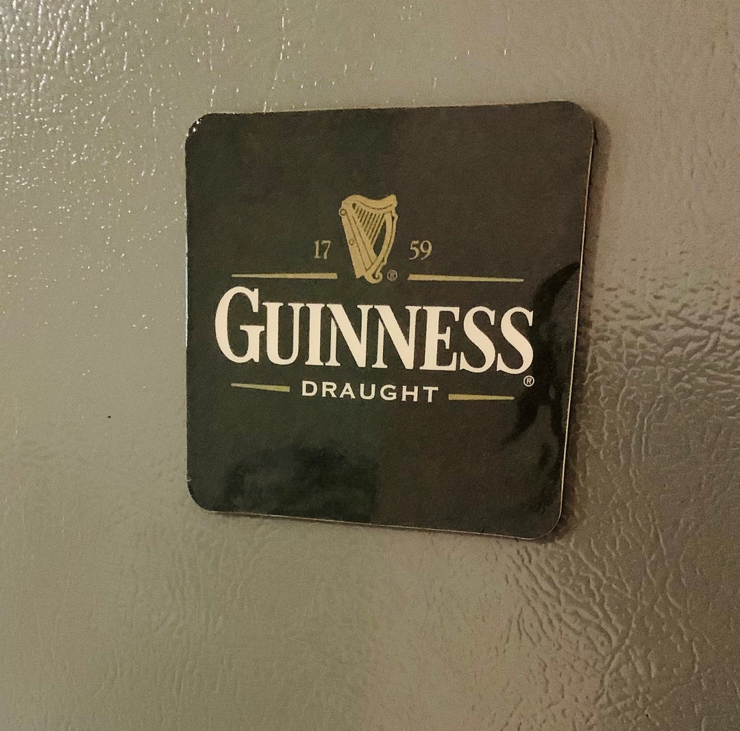 Beer Fridge Magnet Guinness Draught 3 Inch Magnet - Etsy