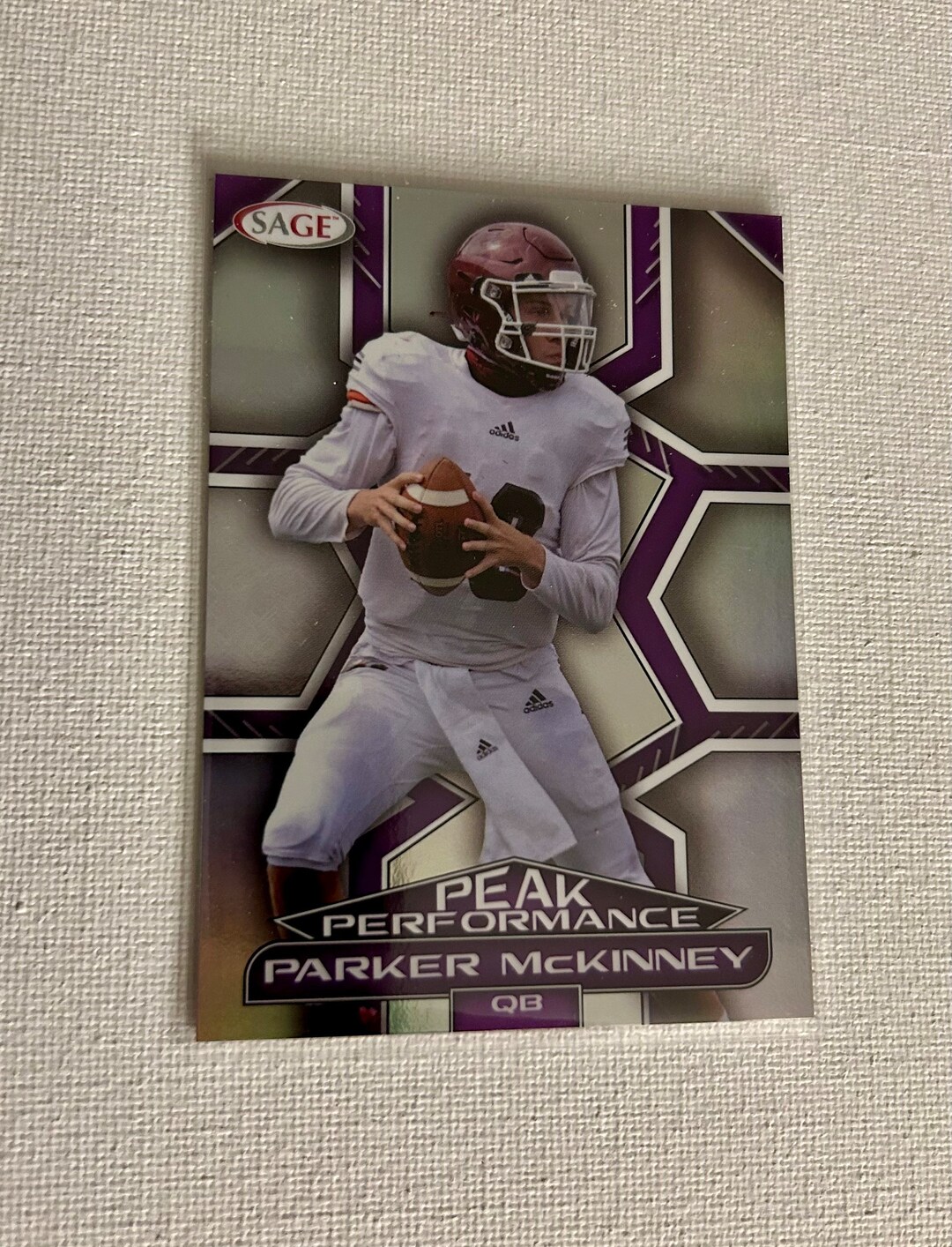 Football Card Parker Mckinney PK-PM E Kentucky Colonels 2024 Peak ...