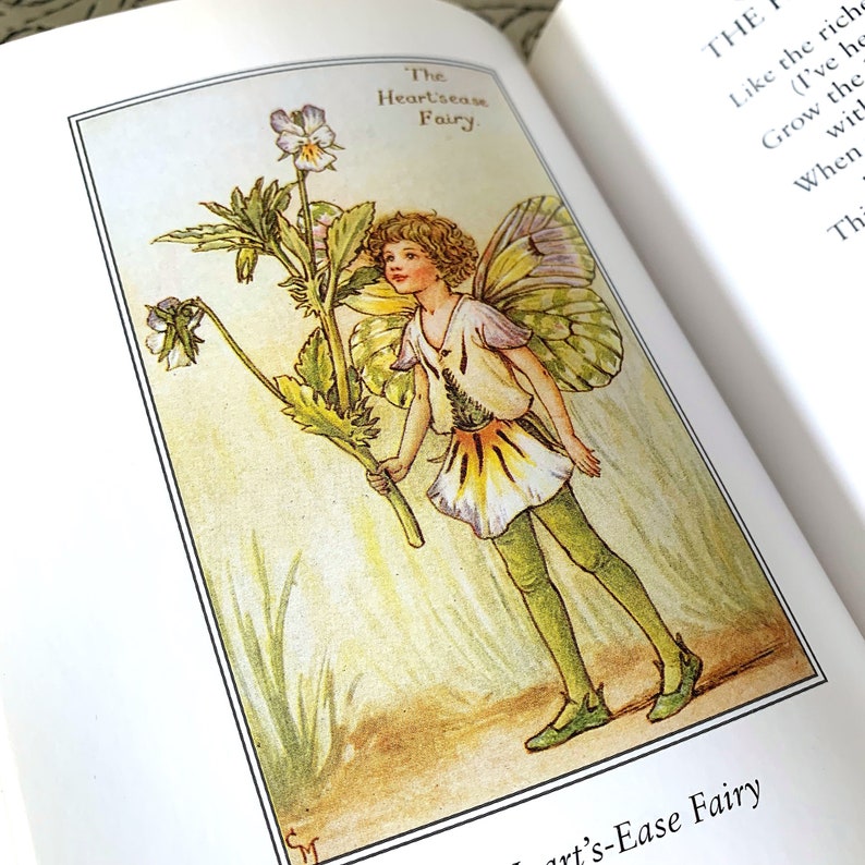 A Flower Fairy Treasury. Mini Illustrated Flower Fairies Book. | Etsy