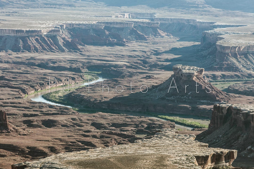 Canyonlands National Park Photo: Green River Curve, Utah (digital ...