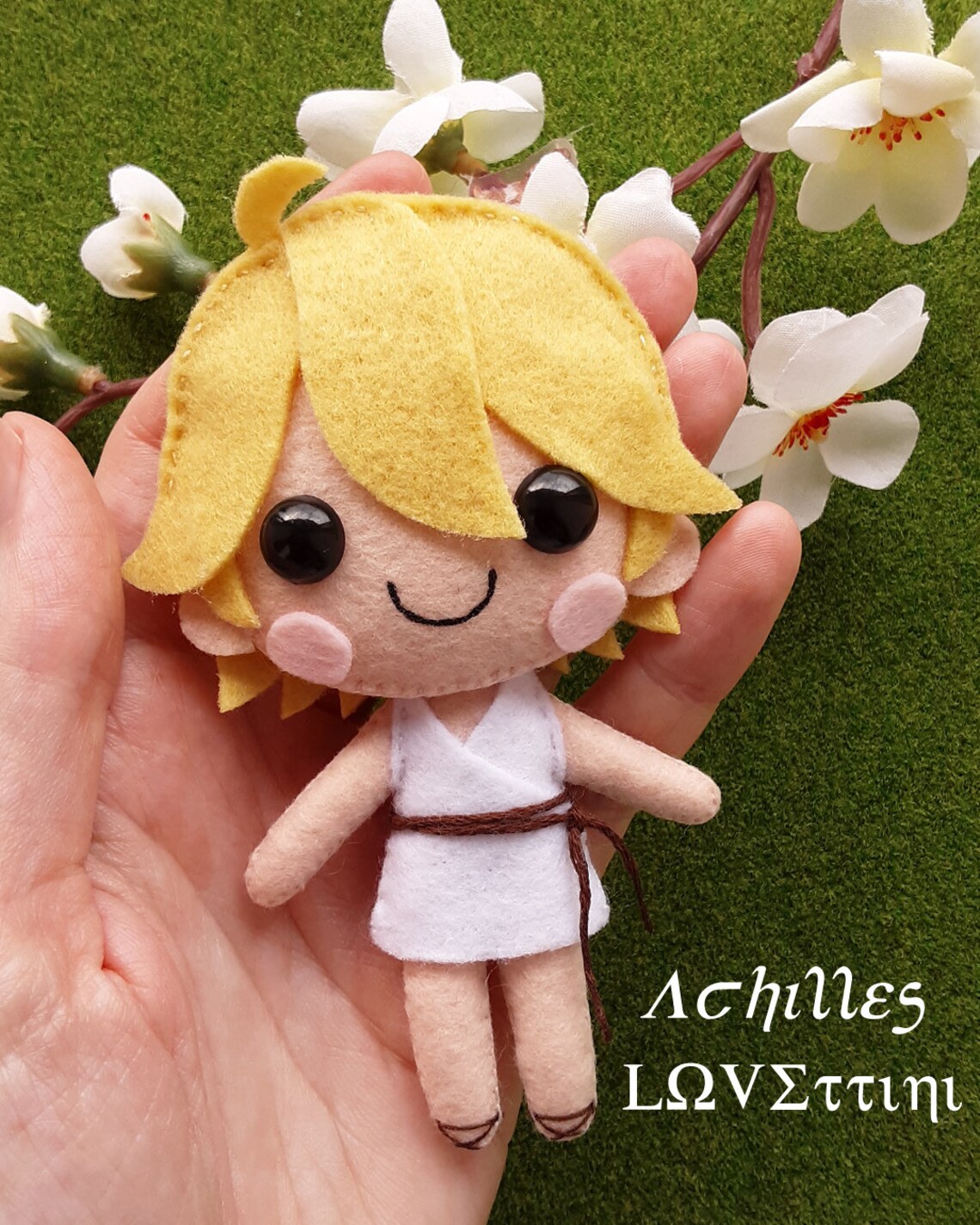 PDF Pattern Diy Achilles & Patroclus Plush/doll Tutorial Handmade ...