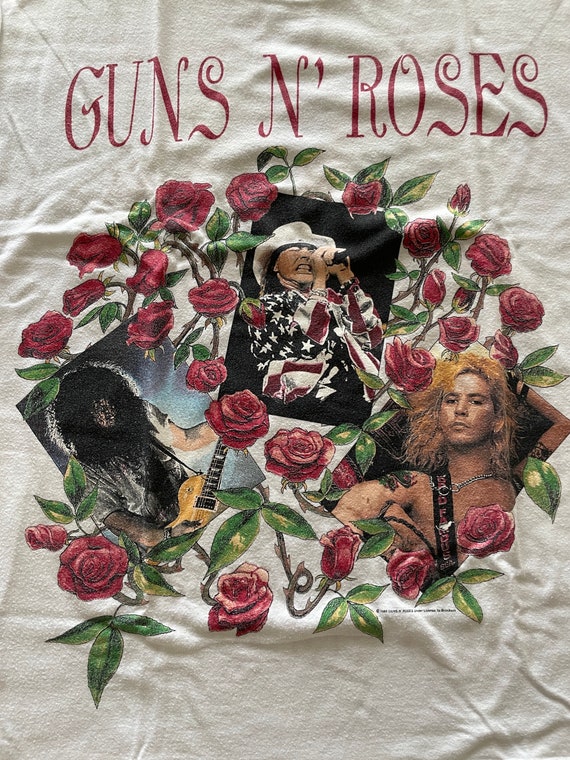 Vintage Guns N' Roses "Skin 'N Bones World Tour 1993"… - Gem