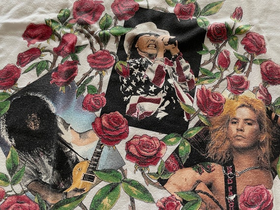 Vintage Guns N' Roses "Skin 'N Bones World Tour 1993"… - Gem