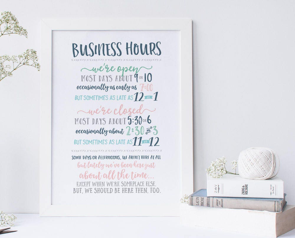 Small Business Poster – instant Download - Etsy