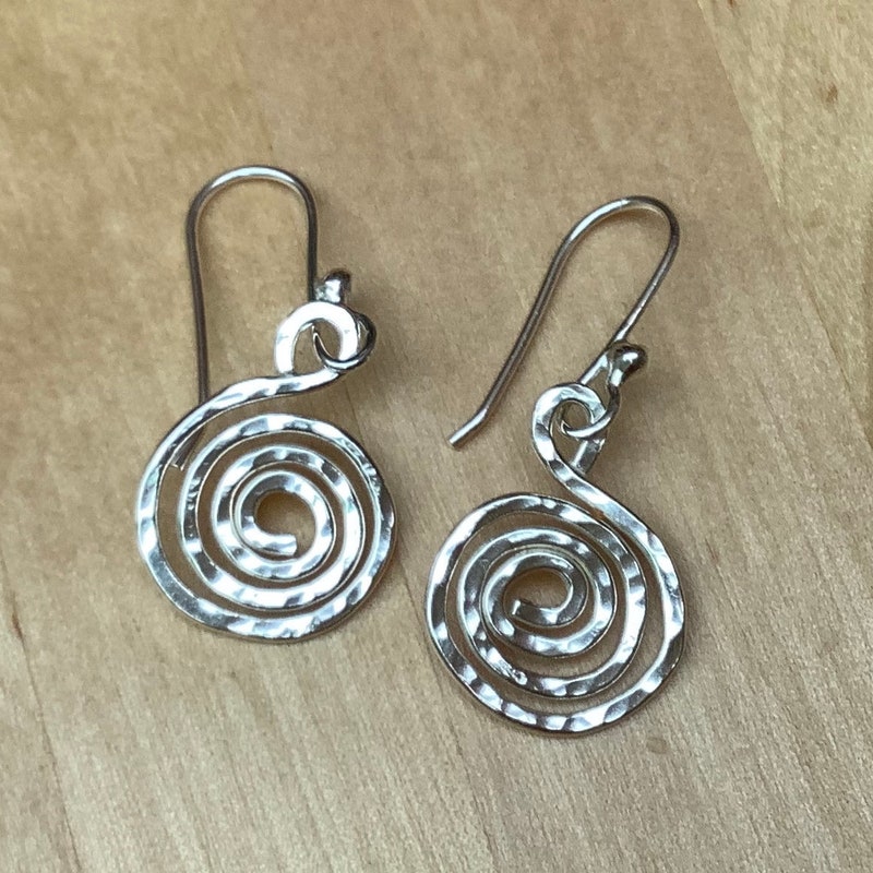 Swirl Earrings - Etsy