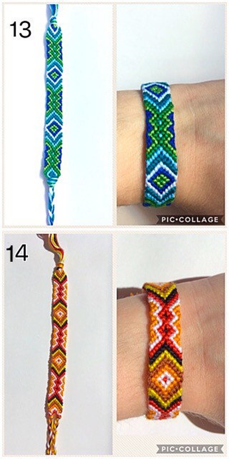 Aztec Tribal Friendship Bracelets - Etsy