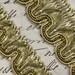 2yds 5/8 or 3yds of 1 German Metallic Gimp Braid Trim - Etsy