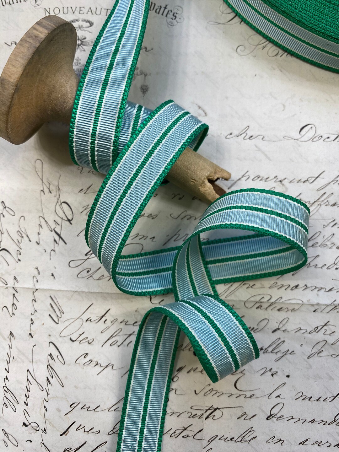 5/8" Vintage Stripe Ribbon Trim , Bow Strap, Sewing, Craft, Sewing DIY ...