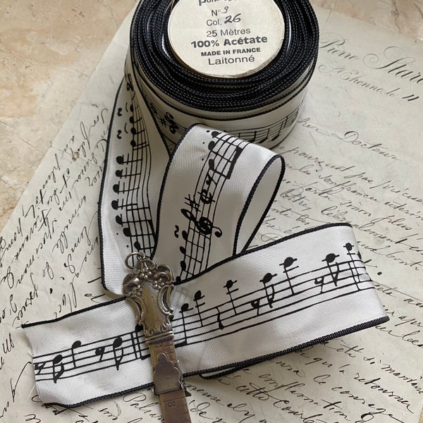 Musical Notes Ribbon - Etsy