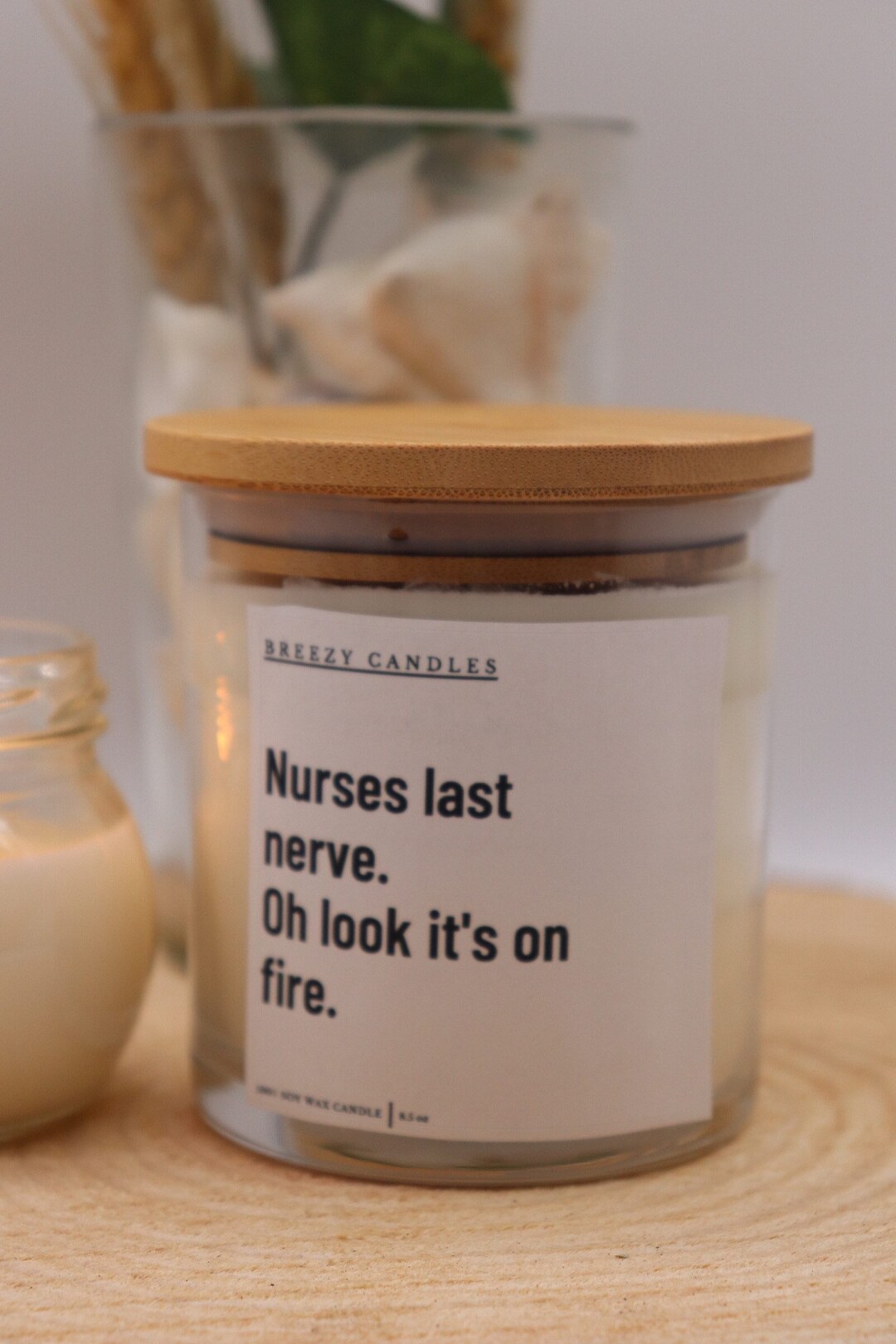 Nurses Week Gift for Nurse Appreciation Gift Candle Medical Gift Funny ...
