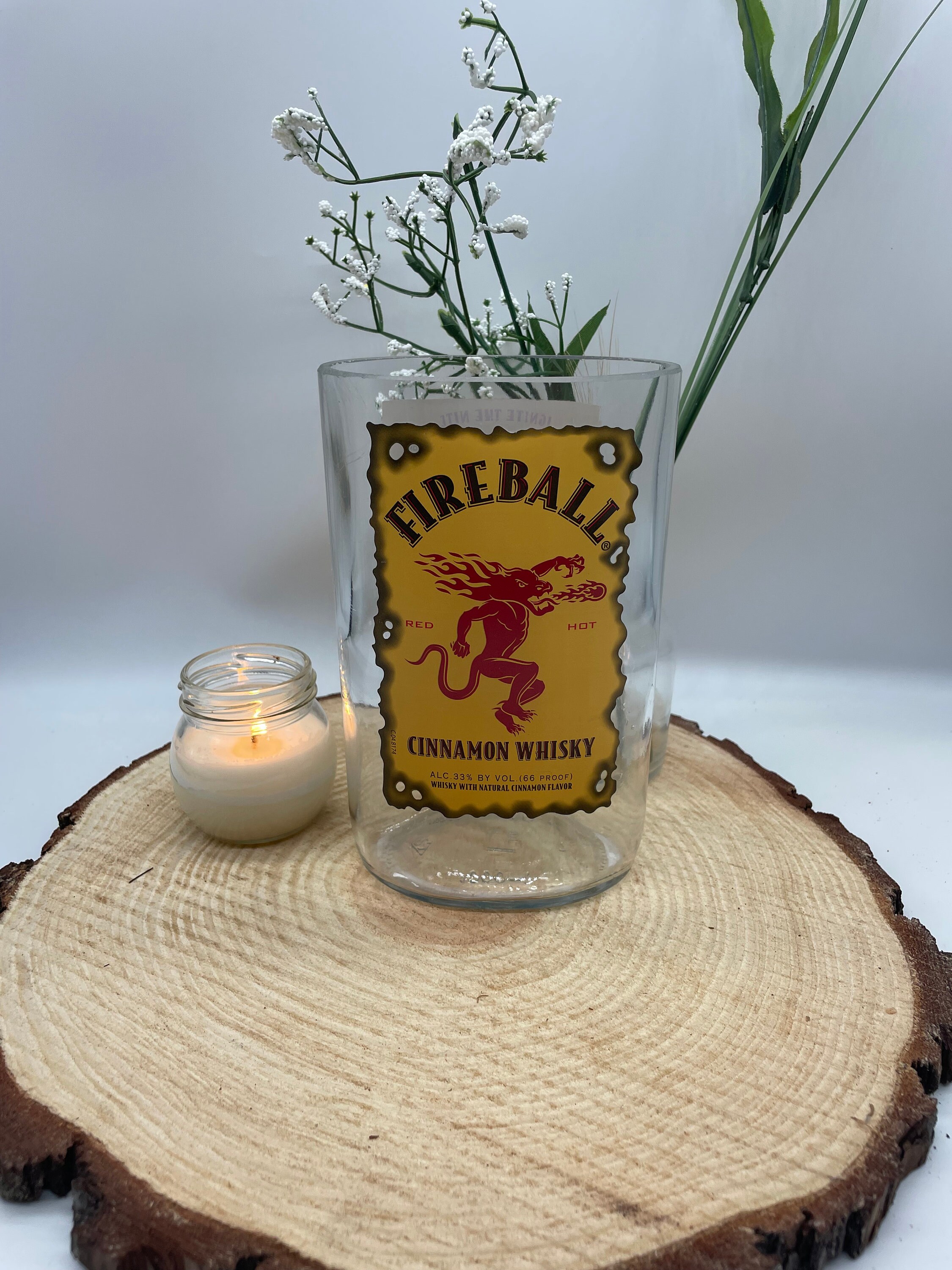 Fireball Candle Gift for Fireball Drinker Gift for Friend Gift for ...