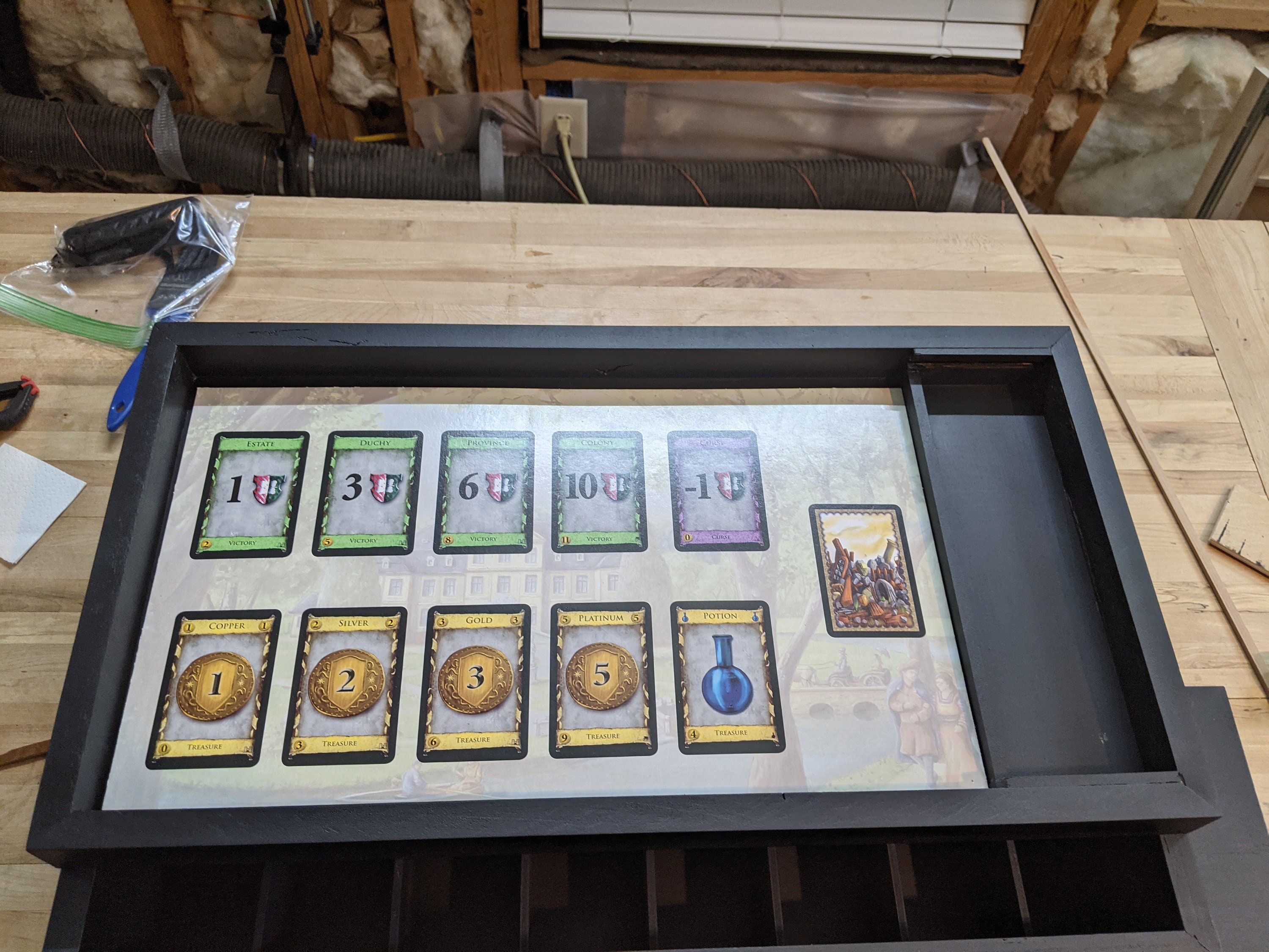 Card Gaming Storage Display Box, Dominion Style Card Gaming - Etsy