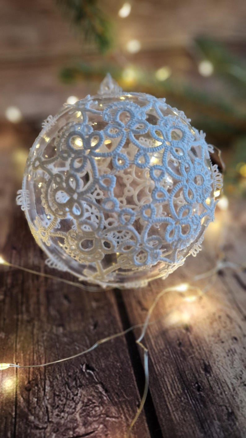 Tatting Pattern PDF Shuttle Tatting Christmas Ornament Pattern for ...
