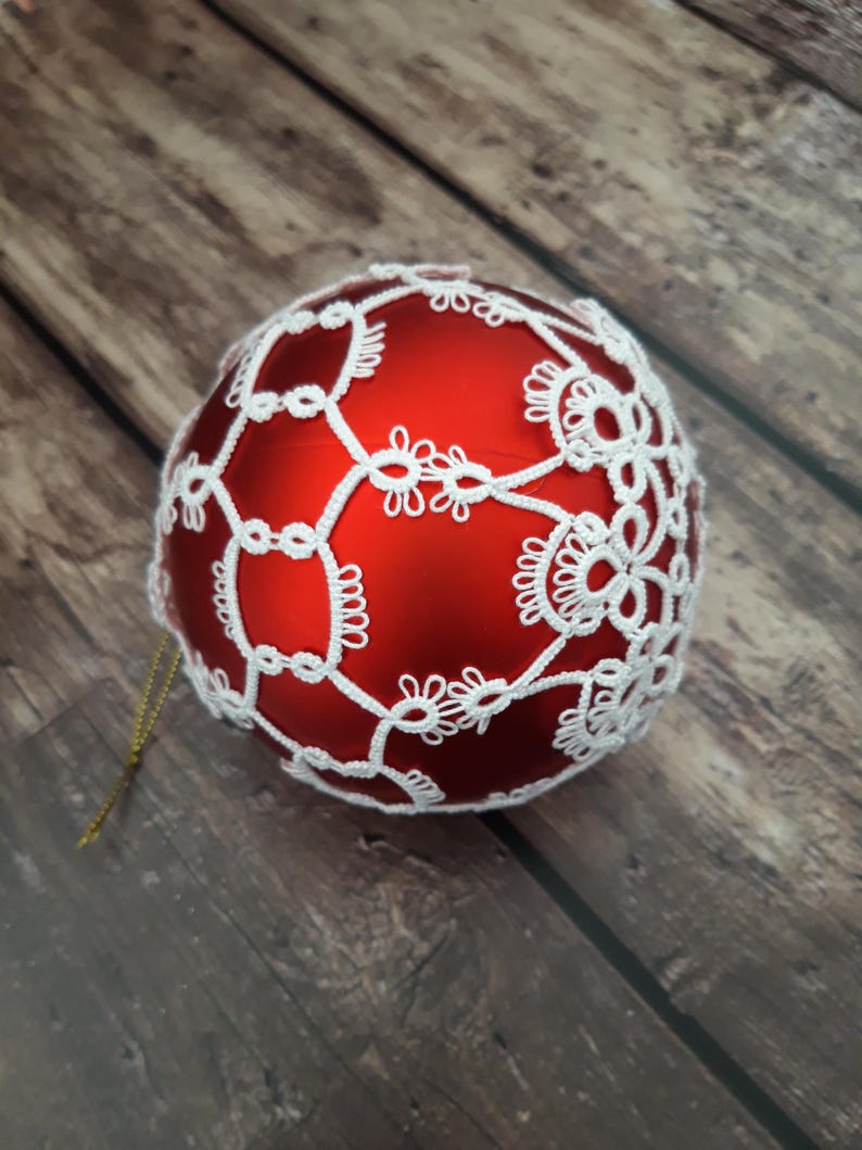 Tatting Pattern PDF Shuttle Tatting Christmas Ornament Pattern for ...