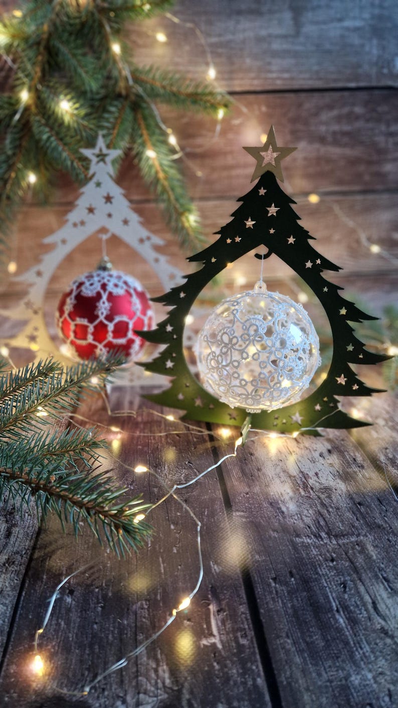 Tatting Pattern PDF Shuttle Tatting Christmas Ornament Pattern for ...