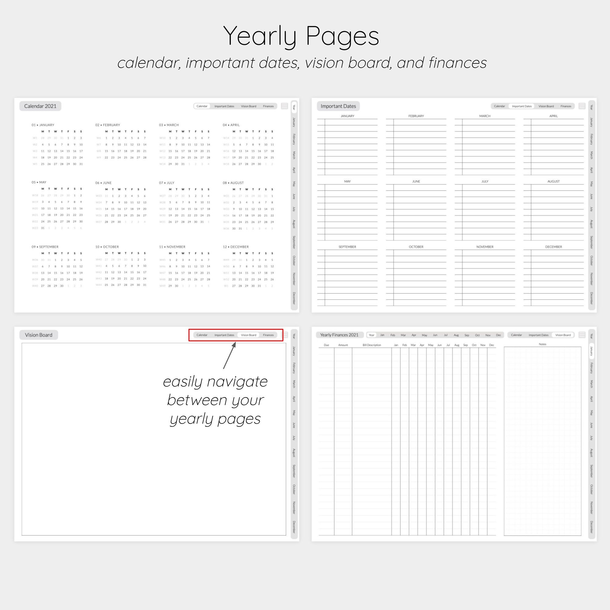 2021 DATED DIGITAL PLANNER Monday Start Goodnotes Planner Etsy 2021-dated-digital-planner-monday-start-goodnotes-planner-etsy