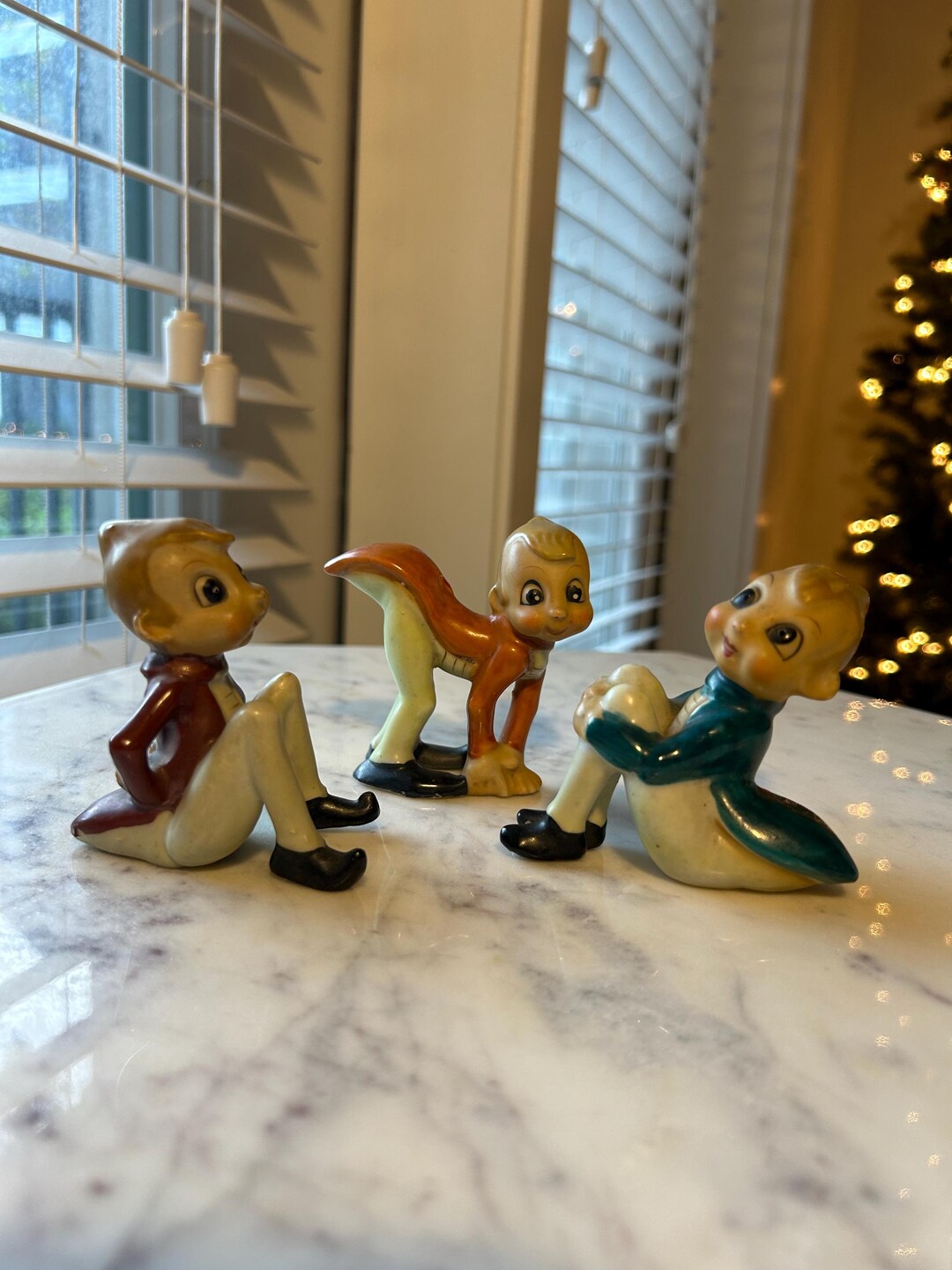 Vintage Japanese Elf/sprite Figurines (set of 3) - Etsy