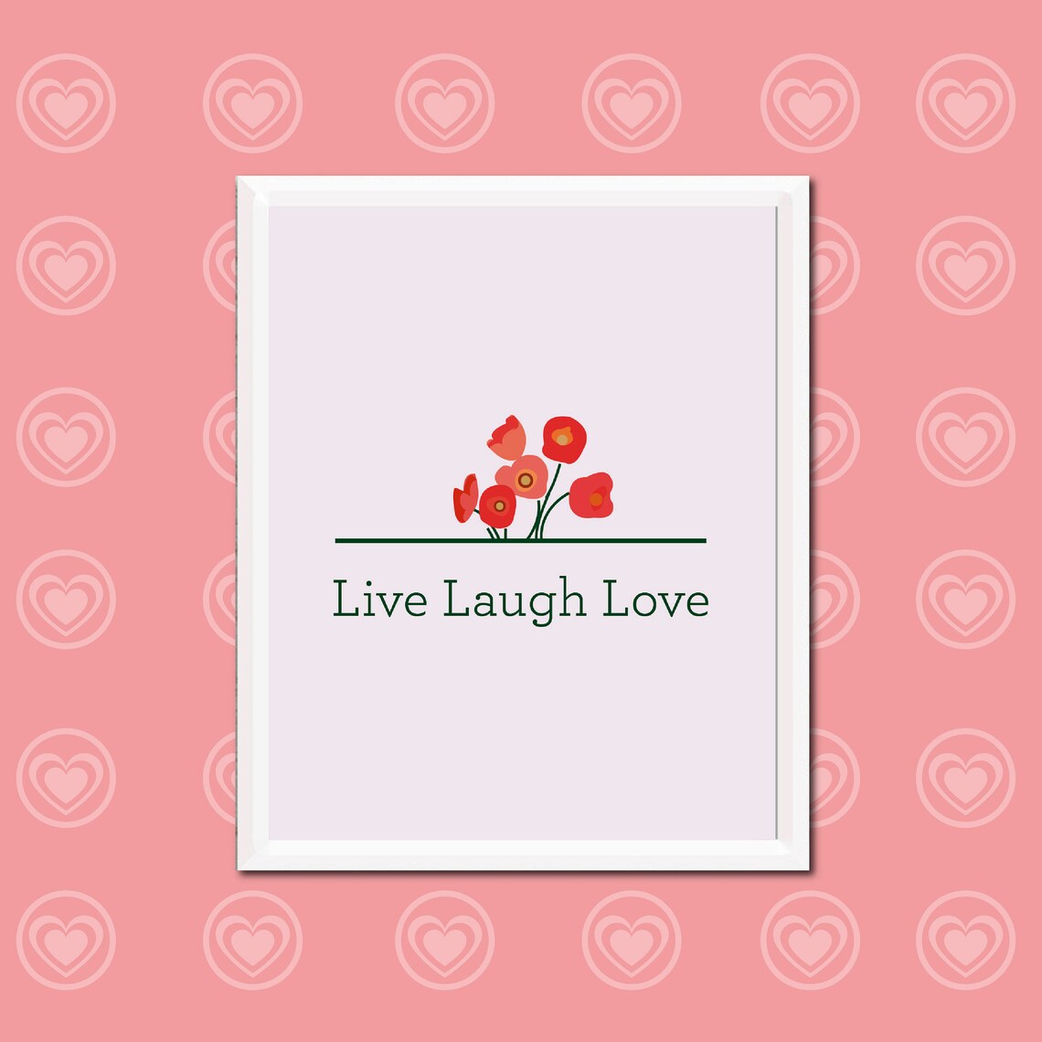 Live Laugh Love Printable Poster - Etsy