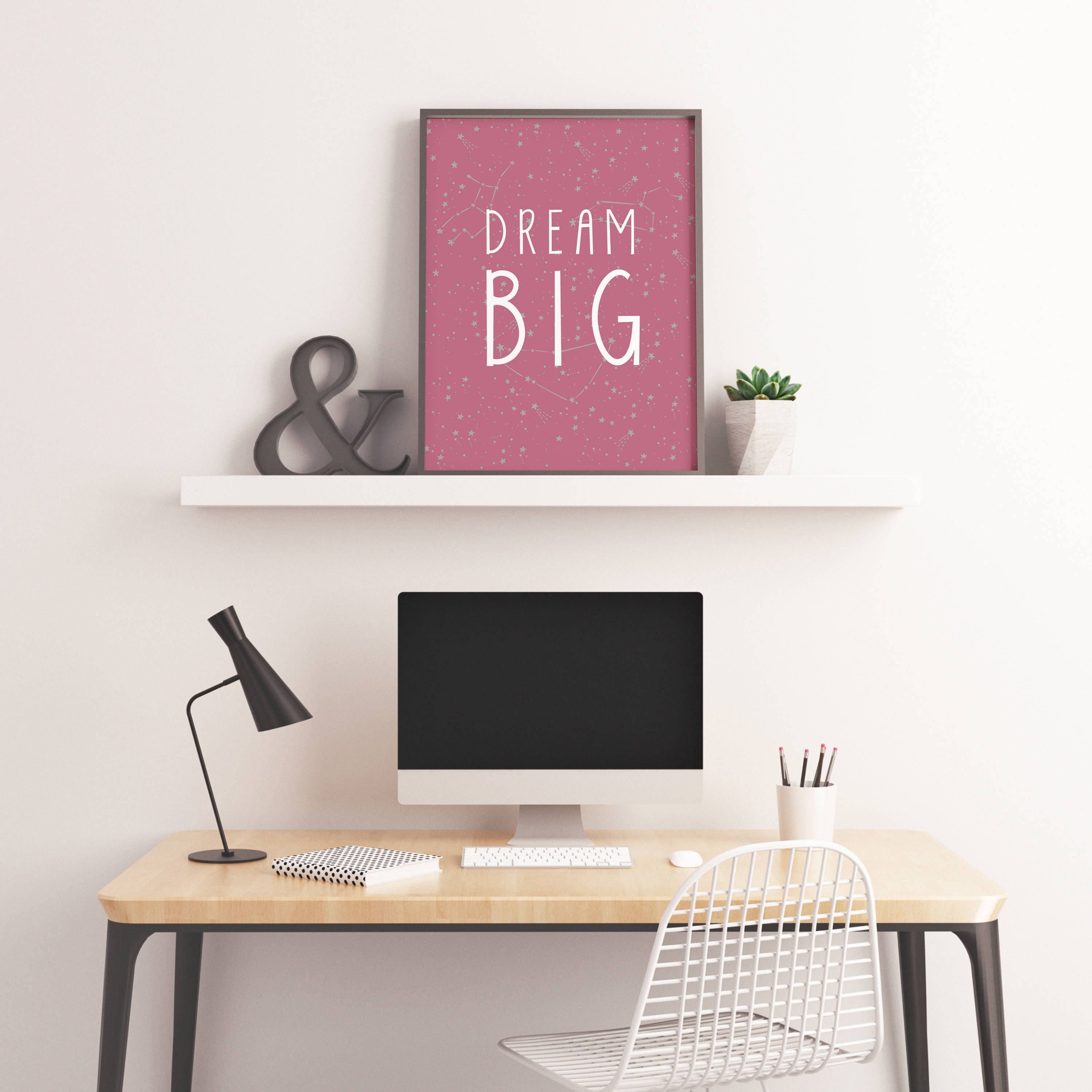 Dream Big Printable Poster - Etsy