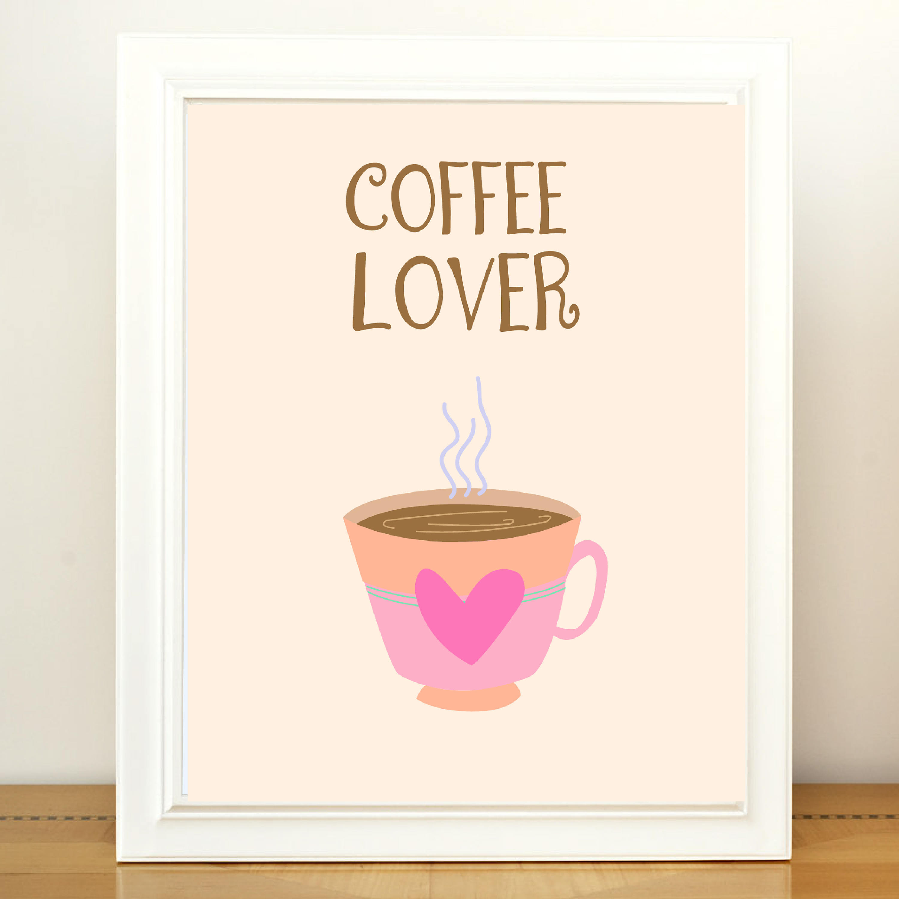 Coffee Lover Printable Poster - Etsy