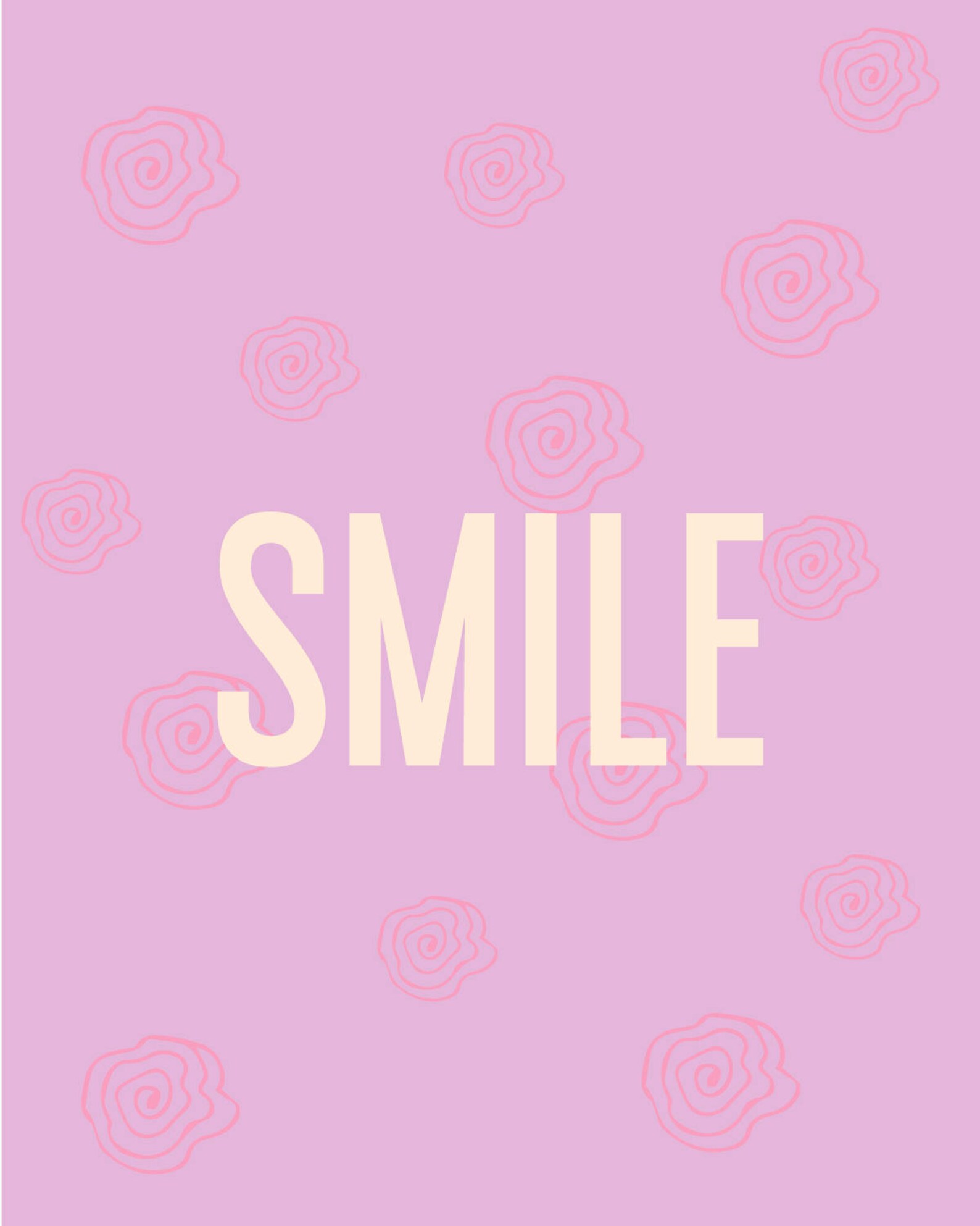 Smile Printable Poster - Etsy