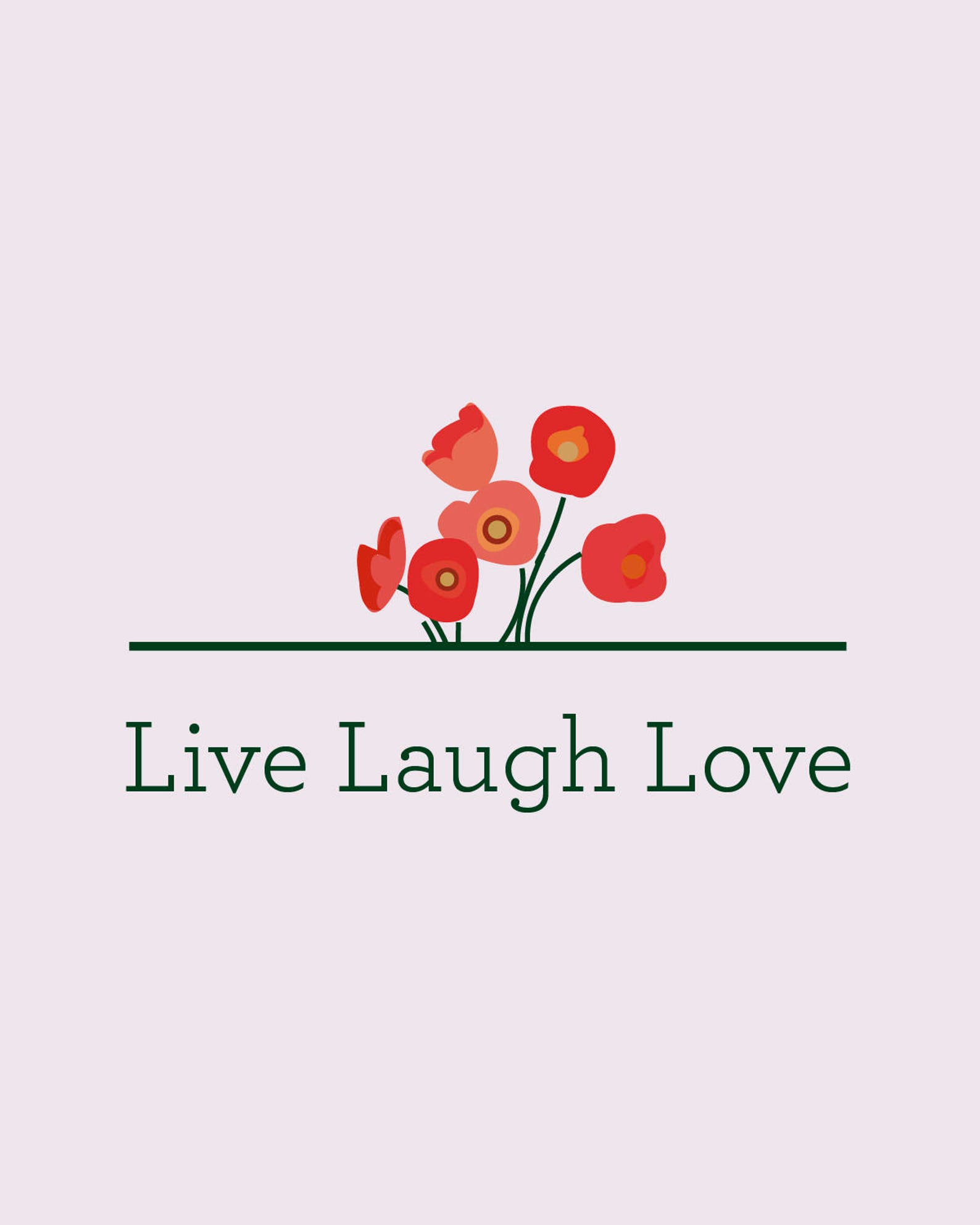 Live Laugh Love Printable Poster - Etsy