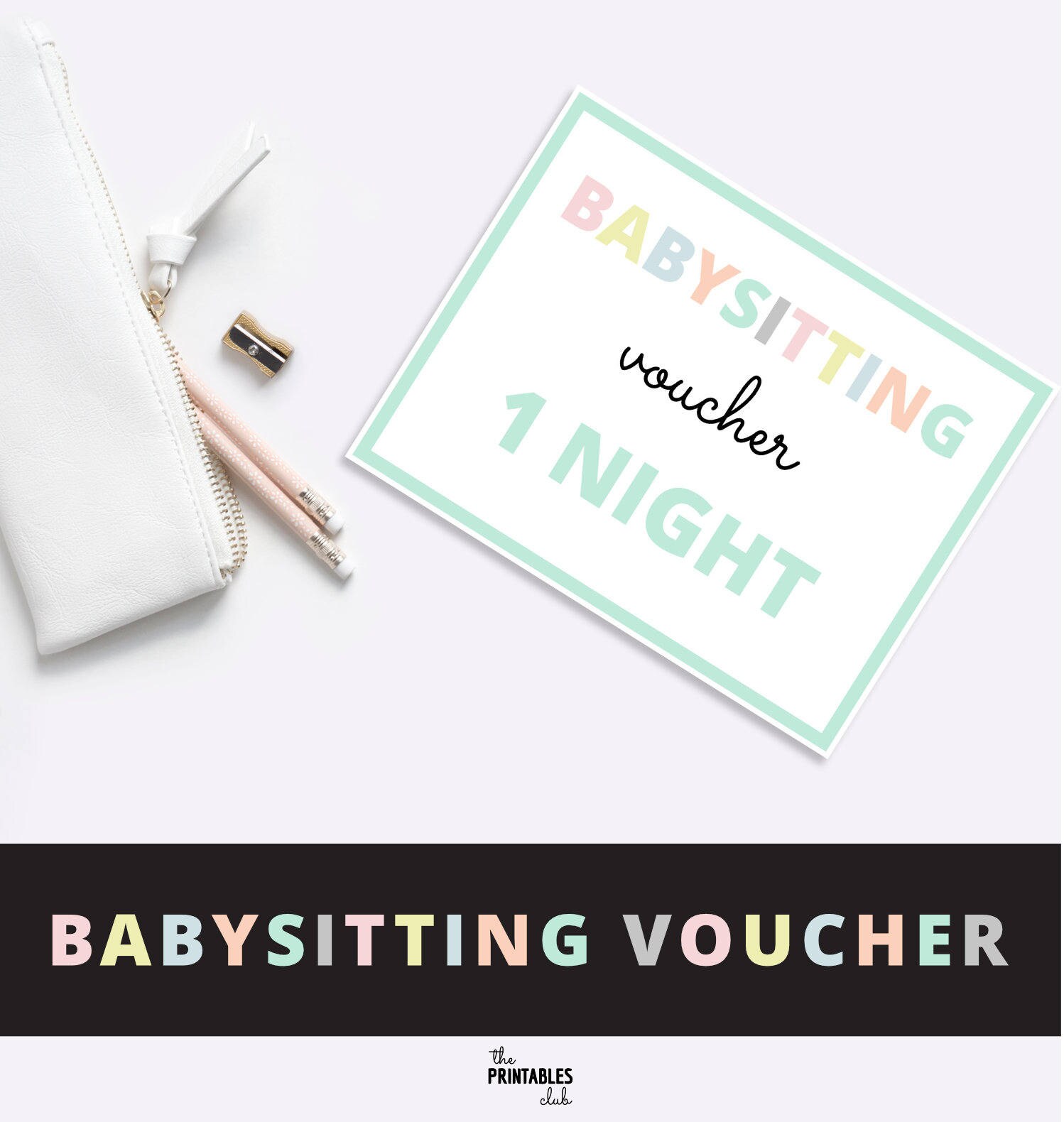 Babysitting Coupon Babysitting Gift Coupon Mothers Day Gift Etsy