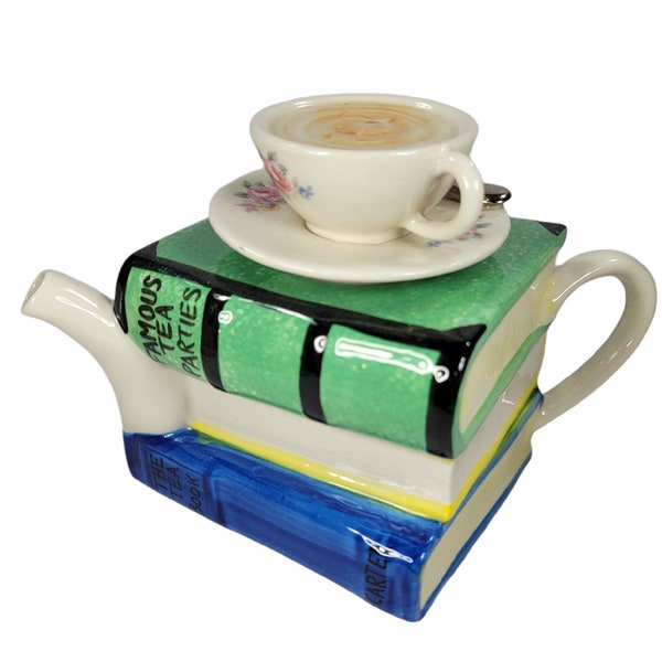 Stacked Teapot - Etsy