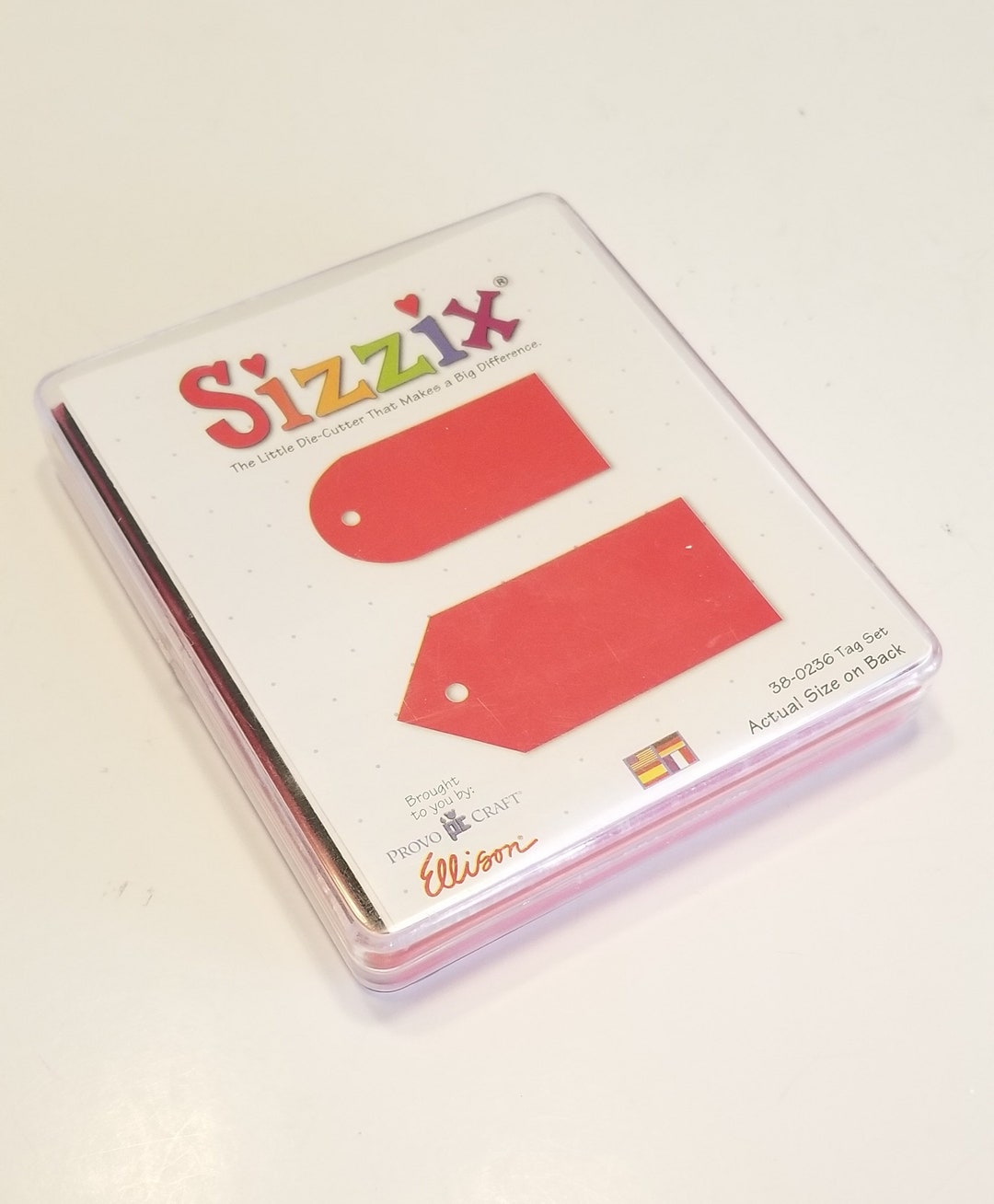 Sizzix Tag Die Cutter, Ellison Cutting Tool, Paper Crafts, Scrapbooking ...