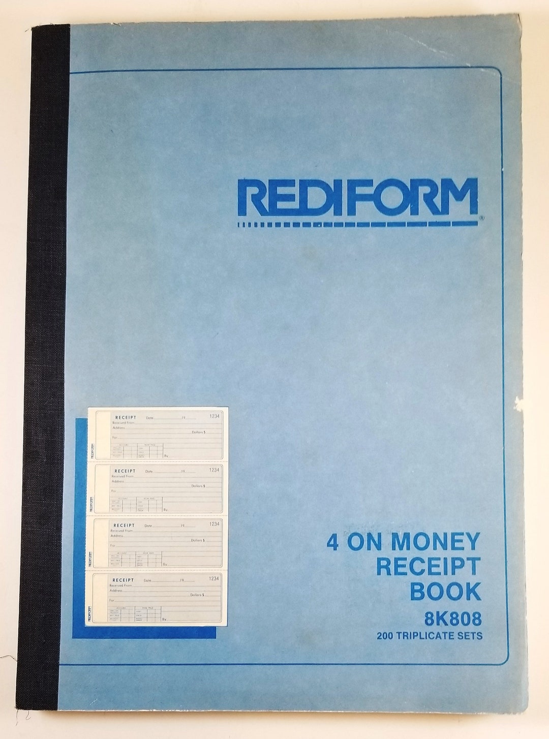 Rediform Money Receipt Book Vintage Unused - Etsy