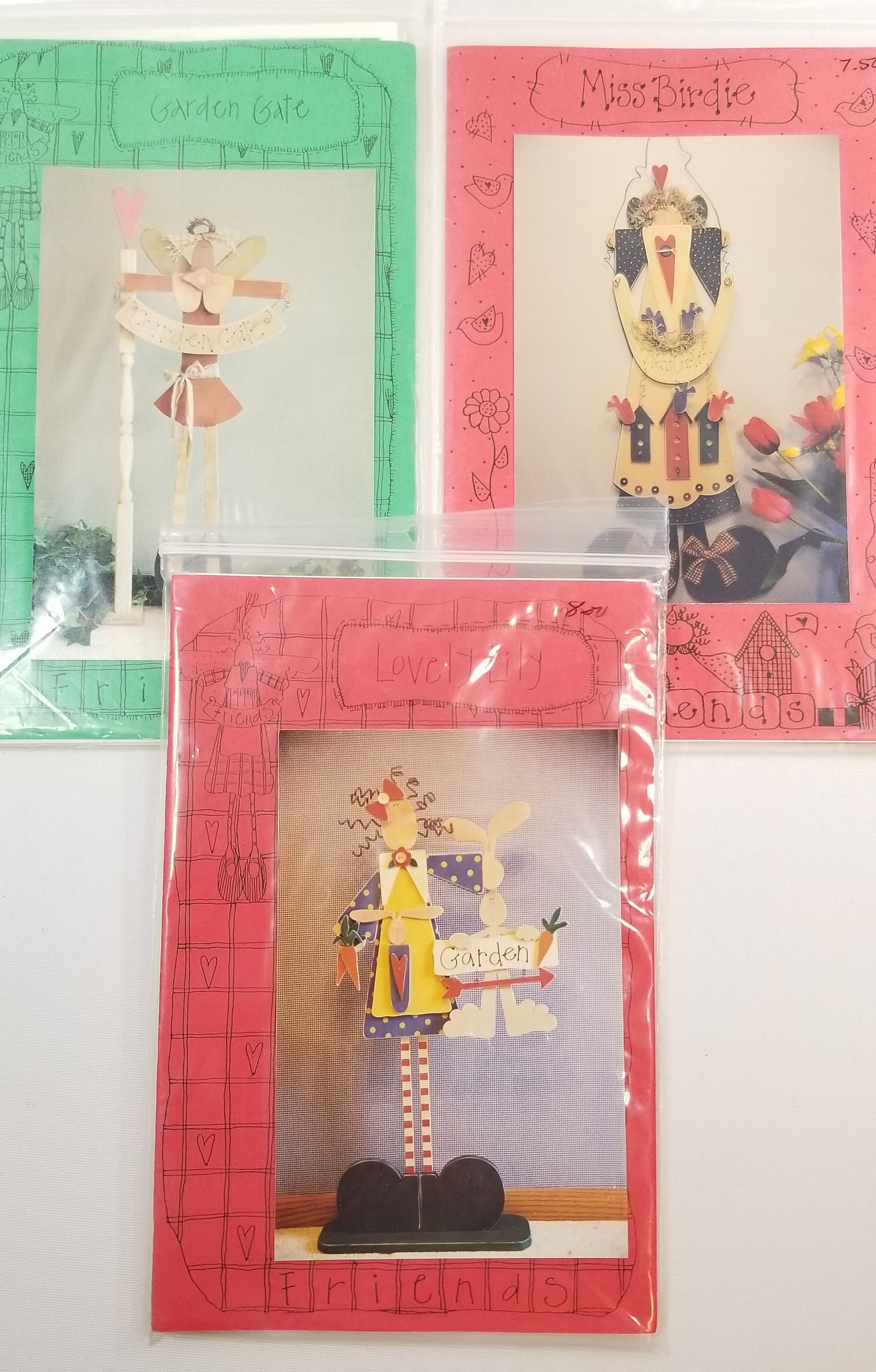 3 Tole Painting Pattern Packets Folk Art Decorative Painting | Etsy