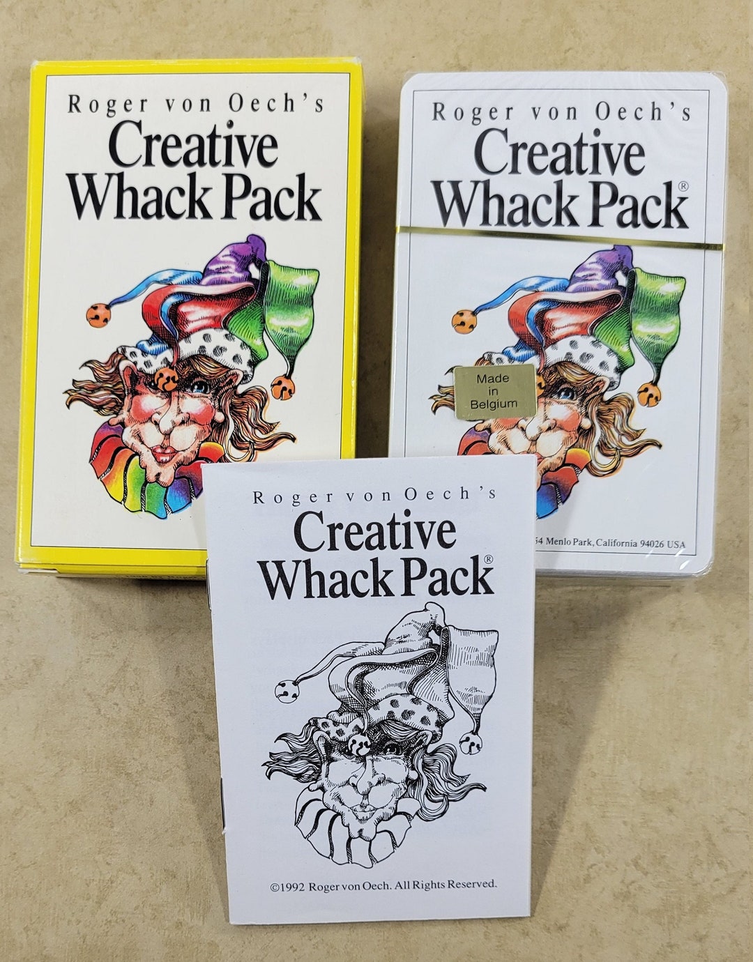 Creative Whack Pack by Roger Von Oech's Idea Stimulation Card Set NEW UNOPENED 1990 - Etsy