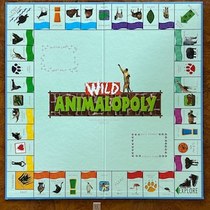 Variety of Monopoly Board Game Replacements, Crafts, Wall Decor, Game ...