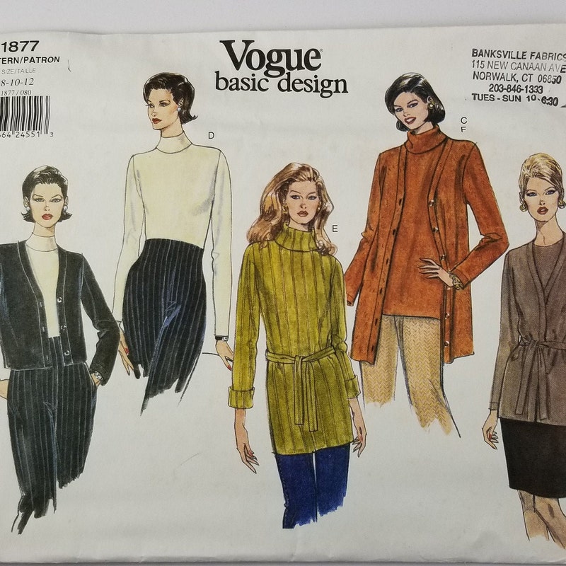 Vogue Sewing Patterns - Etsy