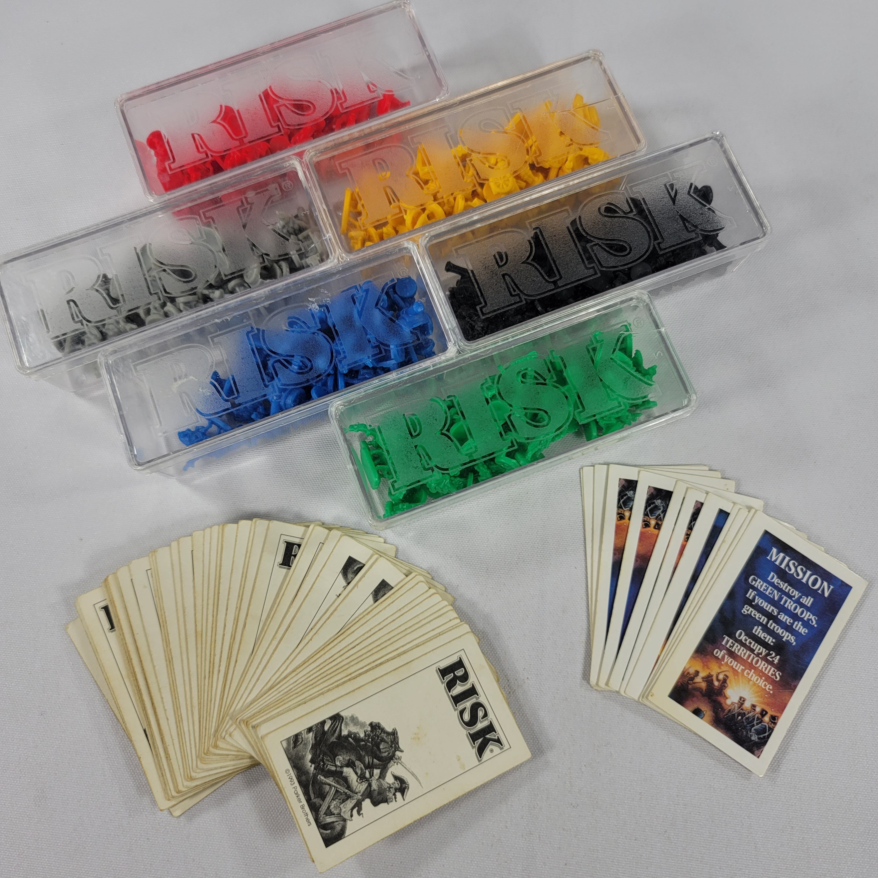 Risk Board Game Cards