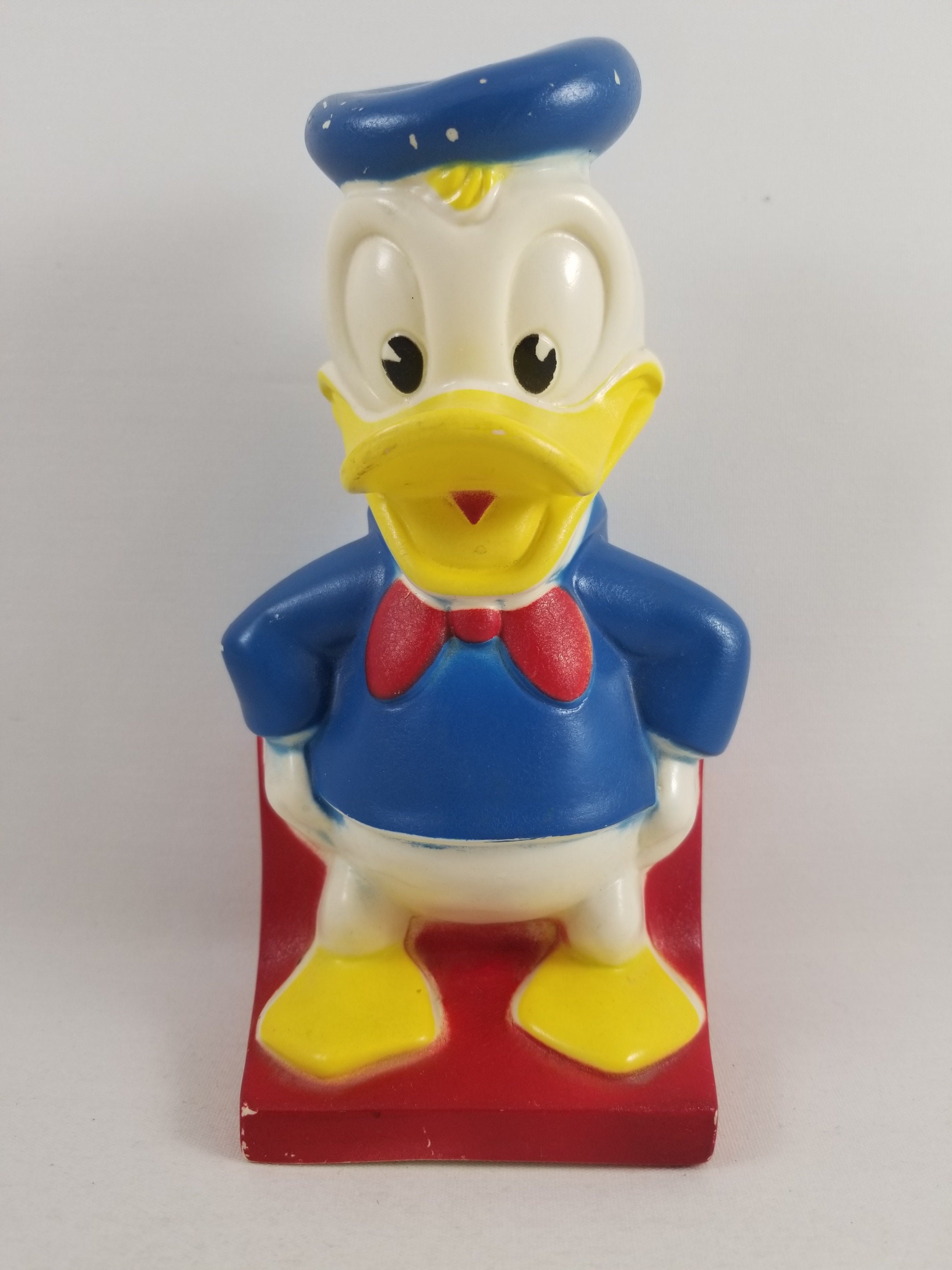 Vintage Walt Disney Donald Duck Piggy Bank Collectibles Art ...